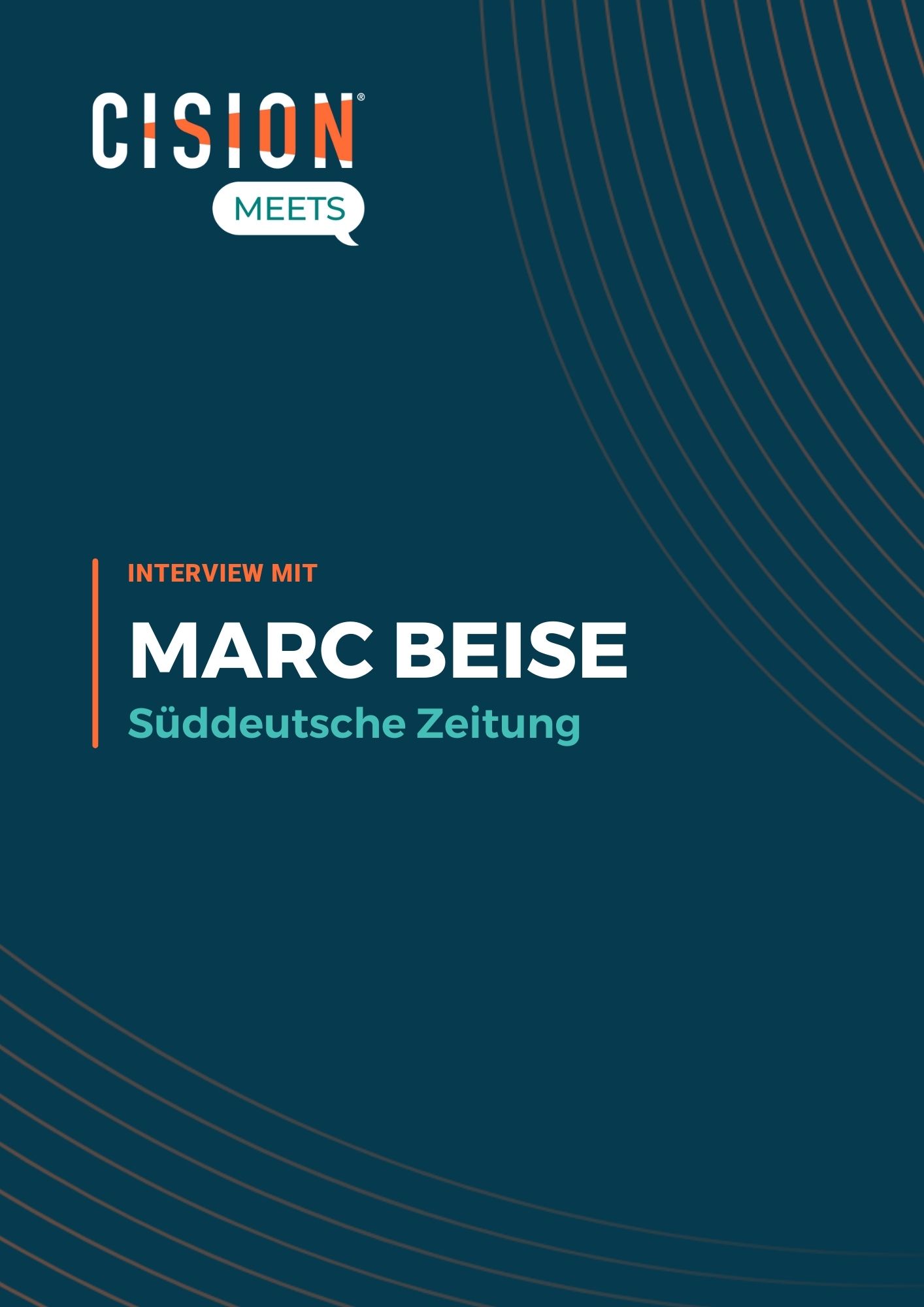 Cision Meets... Dr. Marc Beise (Süddeutsche Zeitung)